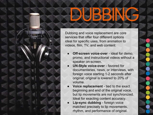 Multimedia Translation & Localization Services | PPT