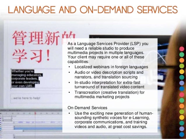 Multimedia Translation & Localization Services