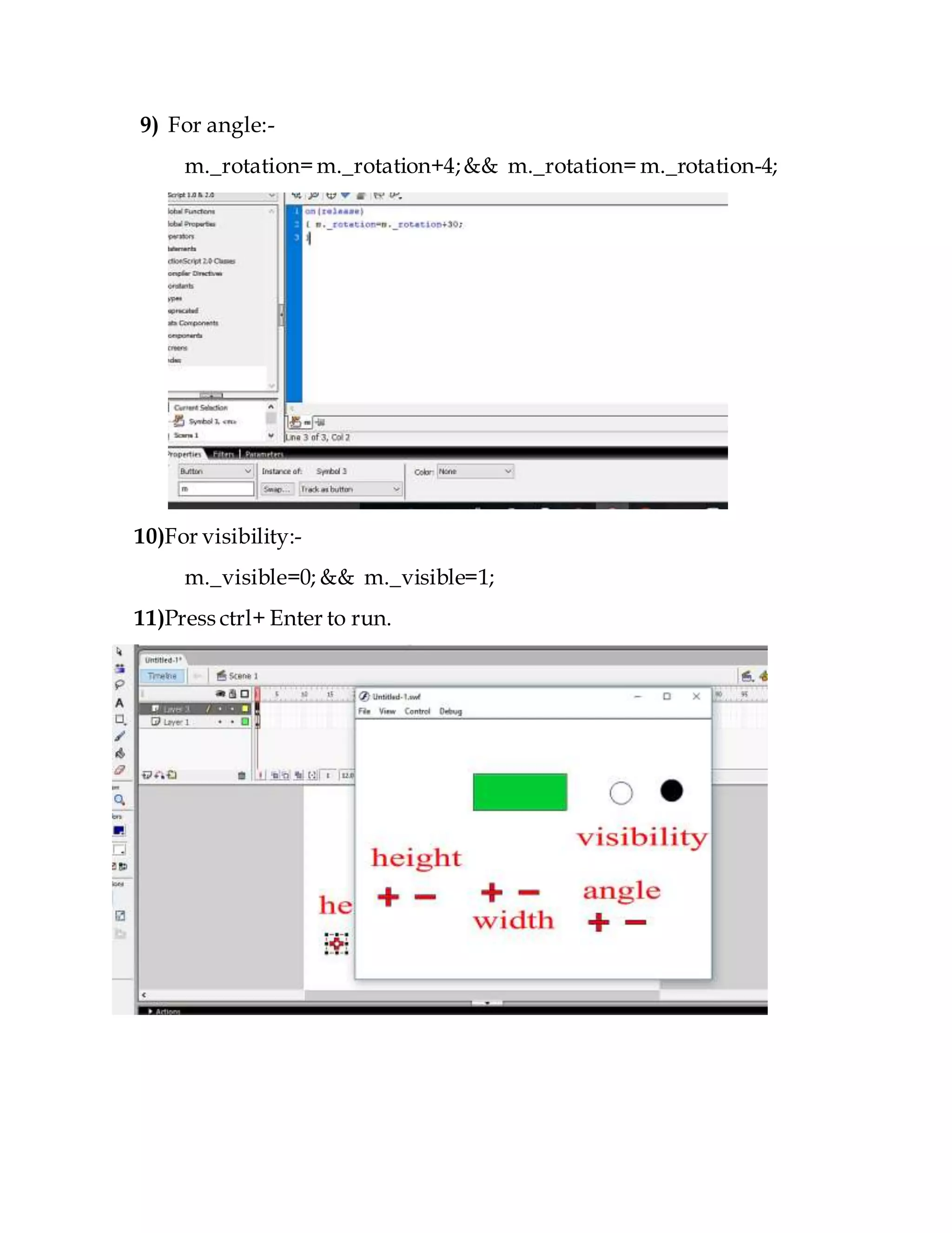 Macromedia Flash Player Practical file | DOCX