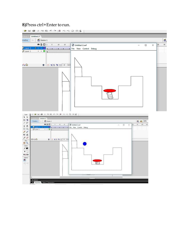 Macromedia Flash Player Practical file | DOCX | Computer Animation | Computer Software and ...