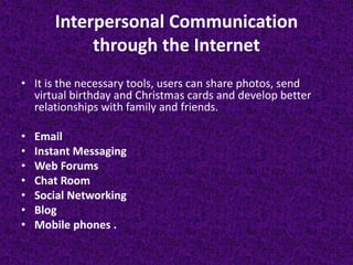 Multimedia & web content | PPTX