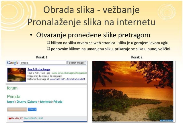Multimedija za v razred oš | PPTX