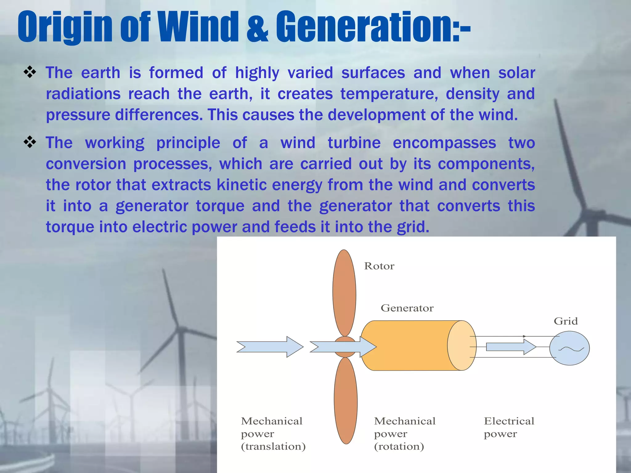 Multi megawatt wind turbines | PPT