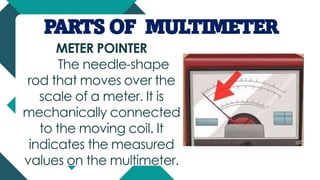 ELECTRICAL INSTALLATION AND MAINTENANCE.MULTIMETER.PARTS | PDF