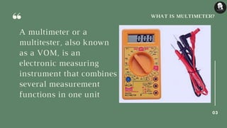 Multimeter basics | PDF