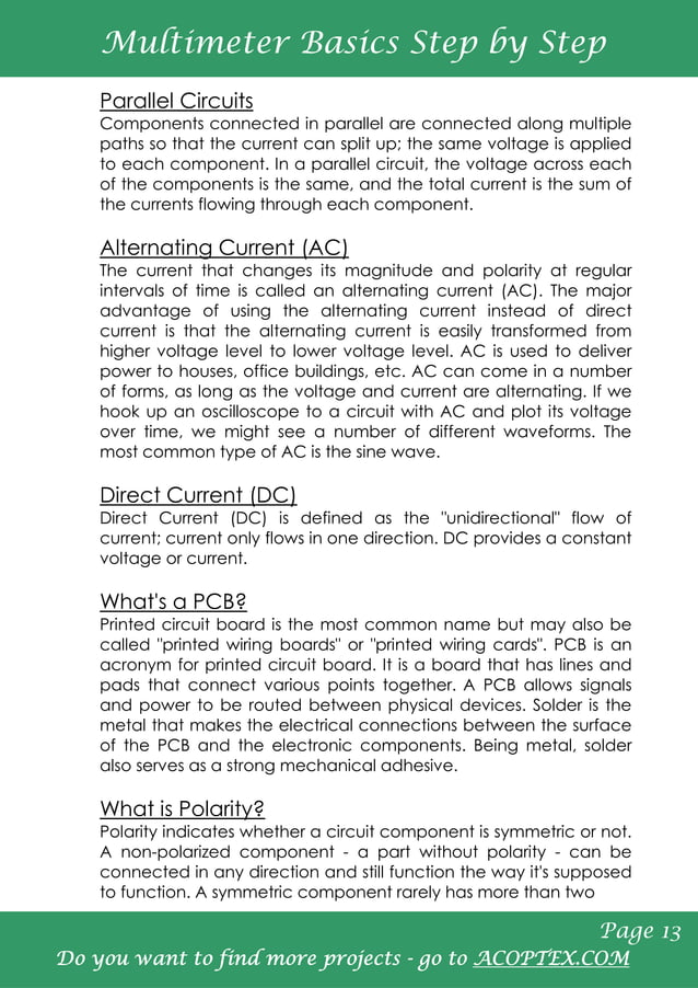 Multimeter+basics+step+by+step | PDF | Consumer Electronics ...