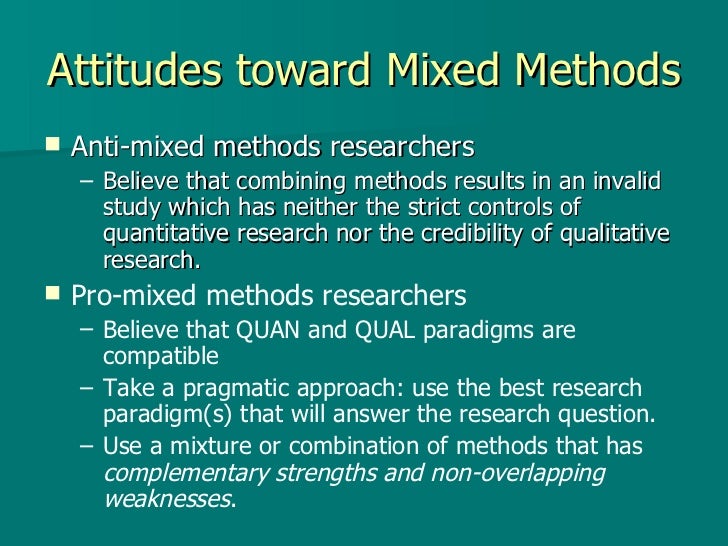 Multimethod research