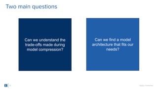 Optimizing BERT and Natural Language Models with SigOpt Experiment Management | PPT