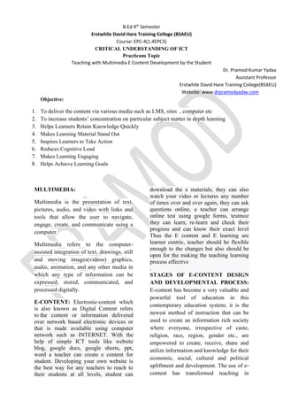 Multimidia E content development .pdf