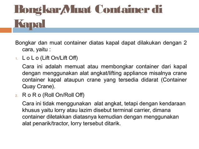 Multimoda & inter. freight forwarding presentation | PPT