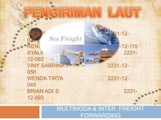 Multimoda & inter. freight forwarding | PPT