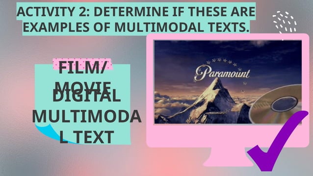 Grade 8 LEsson 2nd Quarter MELC Multimodal texts | PPTX