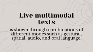 MULTIMODAL TEXTS ENGLISH GRADE 8 LESSON. | PPTX