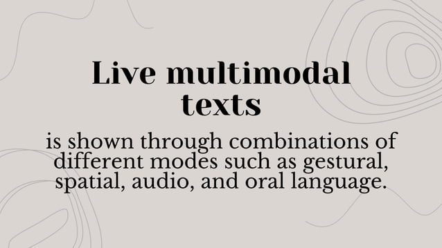 MULTIMODAL TEXTS ENGLISH GRADE 8 LESSON. | PPT MULTIMODAL TEXTS ENGLISH GRADE 8 LESSON. | PPT