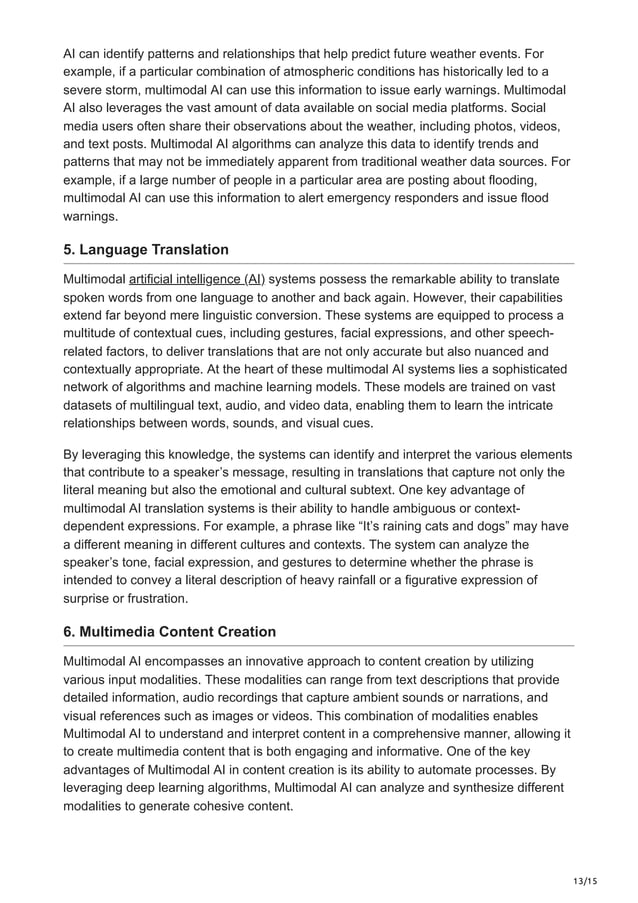 Multimodal Ai Models Comprehensive Guide 2024pdf 