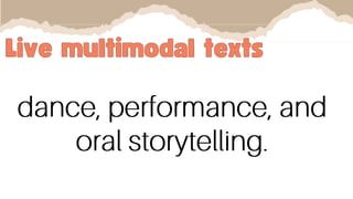 multimodals and its elements powerpointx | PPTX