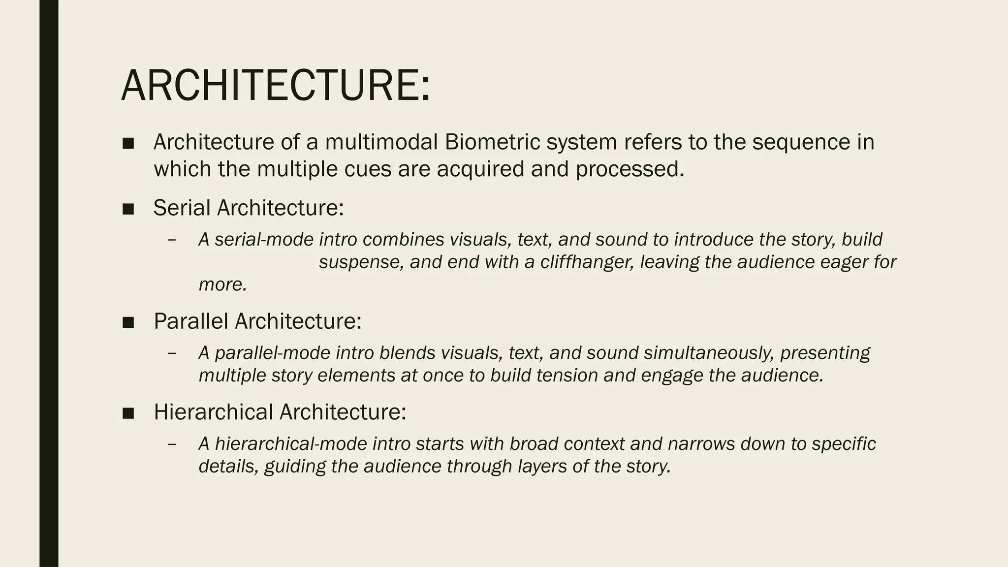 Multimodal biometrics for high security application.pptx
