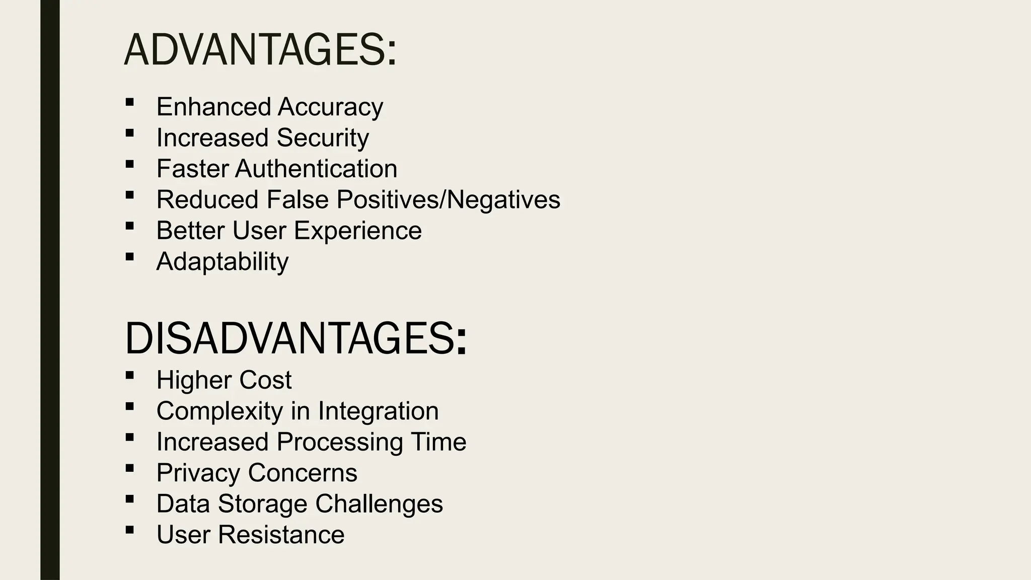 Multimodal Biometrics For High Security Application Pptx