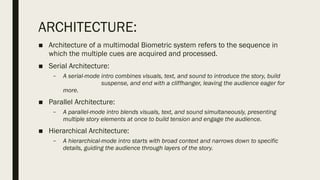 Multimodal biometrics for high security application.pptx