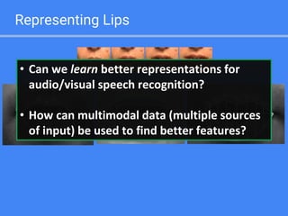 Multimodal deep learning | PPT