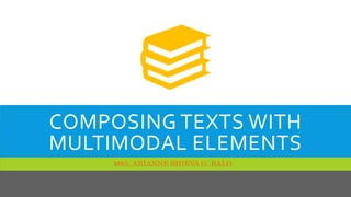 multimodal elements.pptx0000000000000000 | PPTX