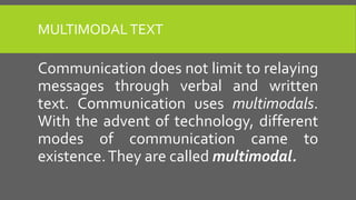 multimodal elements.pptx0000000000000000 | PPTX