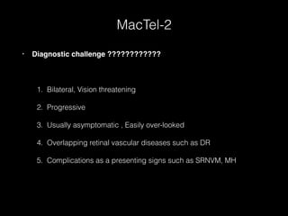Multimodal imaging in MacTel-2 | PDF