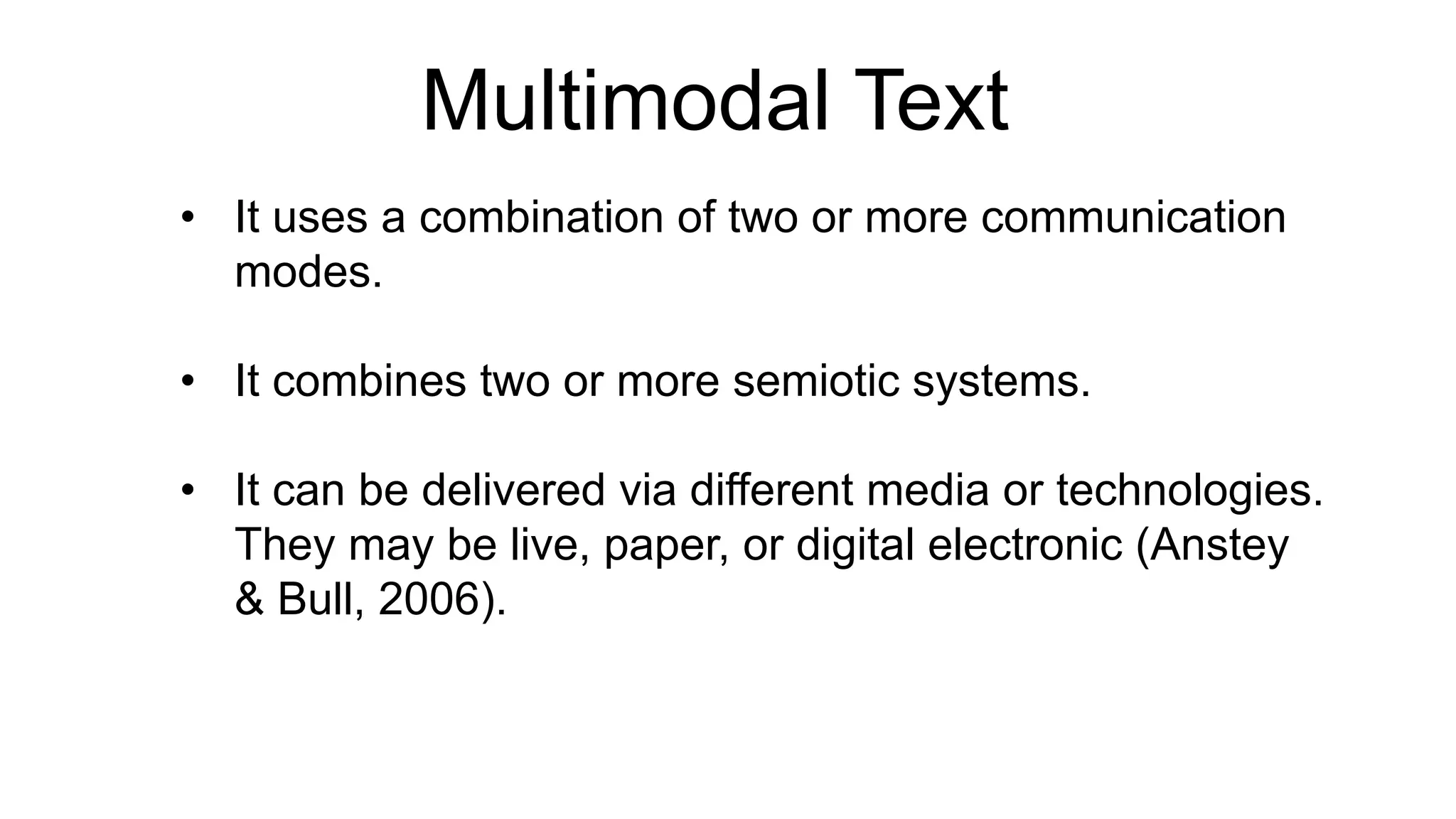 Communication in MULTIMODAL mode purposive communication | PDF