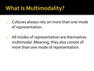 Multimodality and publishing | PPT