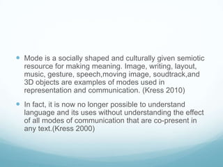 Multimodality | PPTX