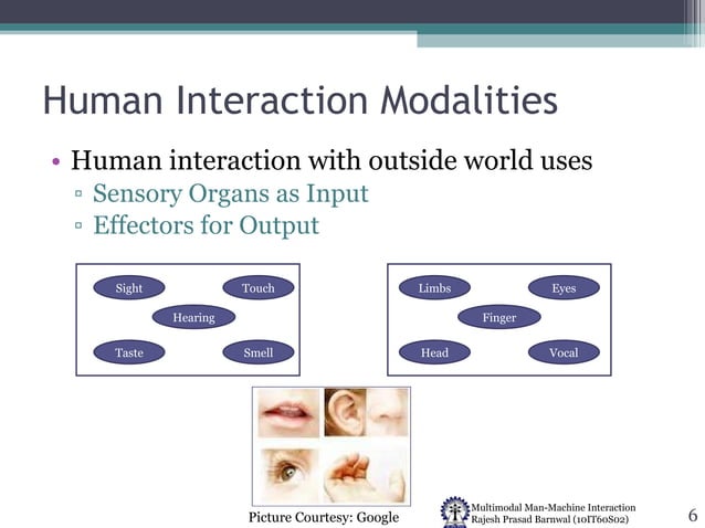 Multimodal man machine interaction | PPT