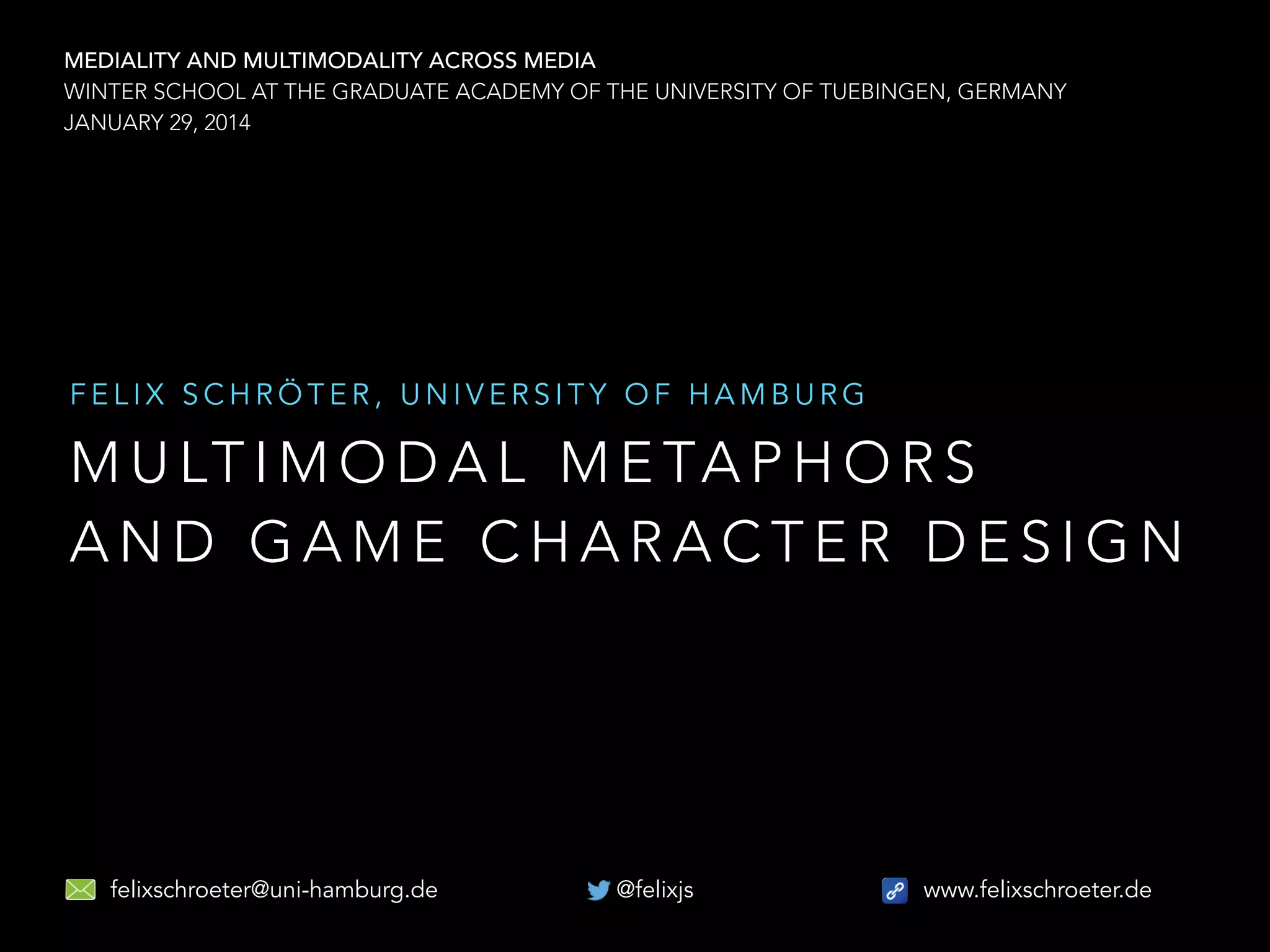 Multimodal Metaphors and Game Character Design | PDF
