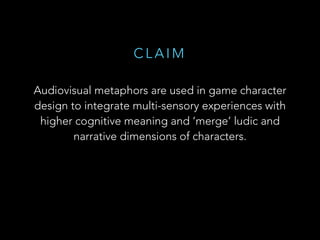 Multimodal Metaphors and Game Character Design | PDF