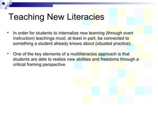 Multimodal multiliteracy | PPT