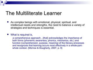 Multimodal multiliteracy | PPT
