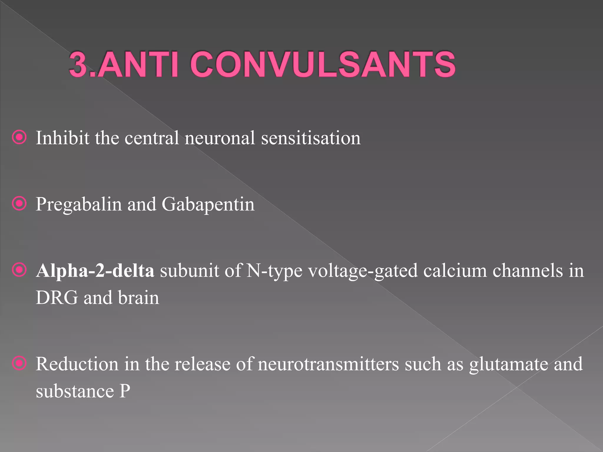 Multimodal pain management following surgical procedures | PPTX