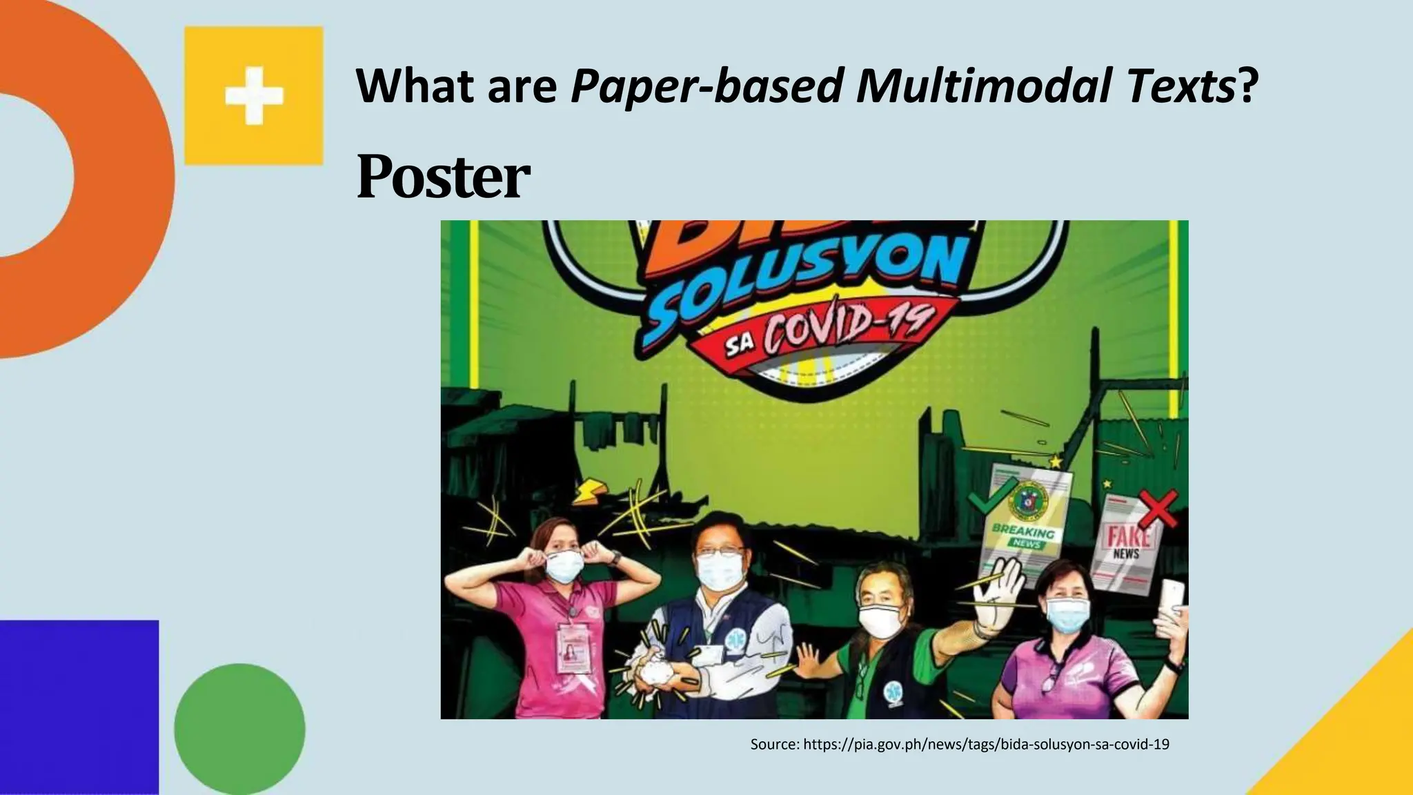 MULTIMODAL powerpoint presentation for grade 8 | PPTX