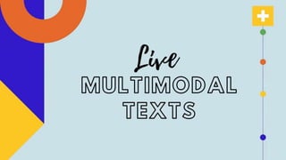 MULTIMODAL powerpoint presentation for grade 8 | PPTX | Desktop Publishing | Computer Software ...