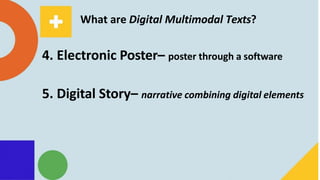 MULTIMODAL powerpoint presentation for grade 8 | PPTX | Desktop ...
