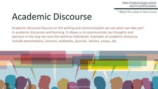 Multimodal Project ENC1143 | PPT