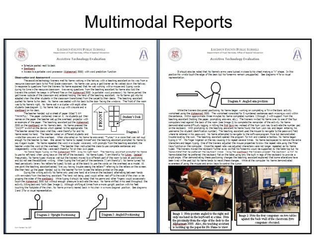 Multimodal Report Writing | PPT
