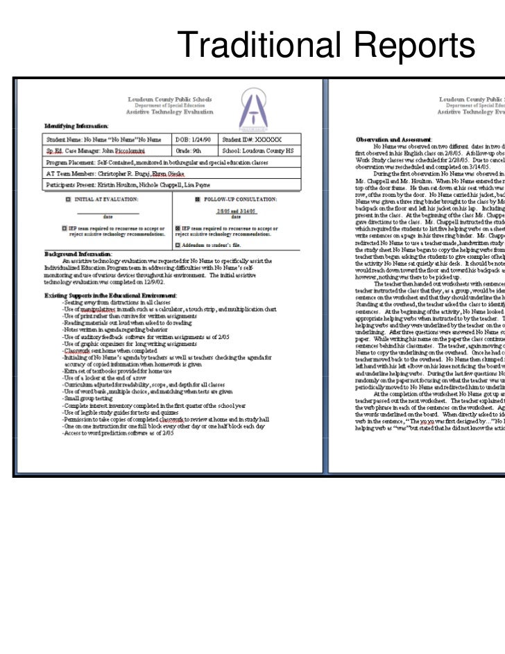 Multimodal Report Writing