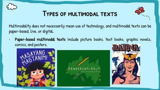 Multimodal texts | PDF