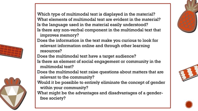 A Multimodal Text Presentation in full details | PPTX