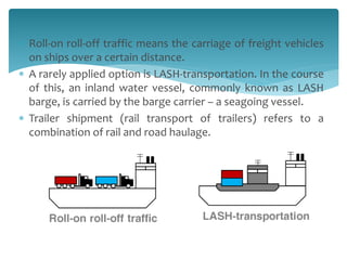 Multimodal transport | PPTX