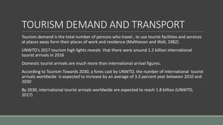Multimodal transport for tourism | PPT
