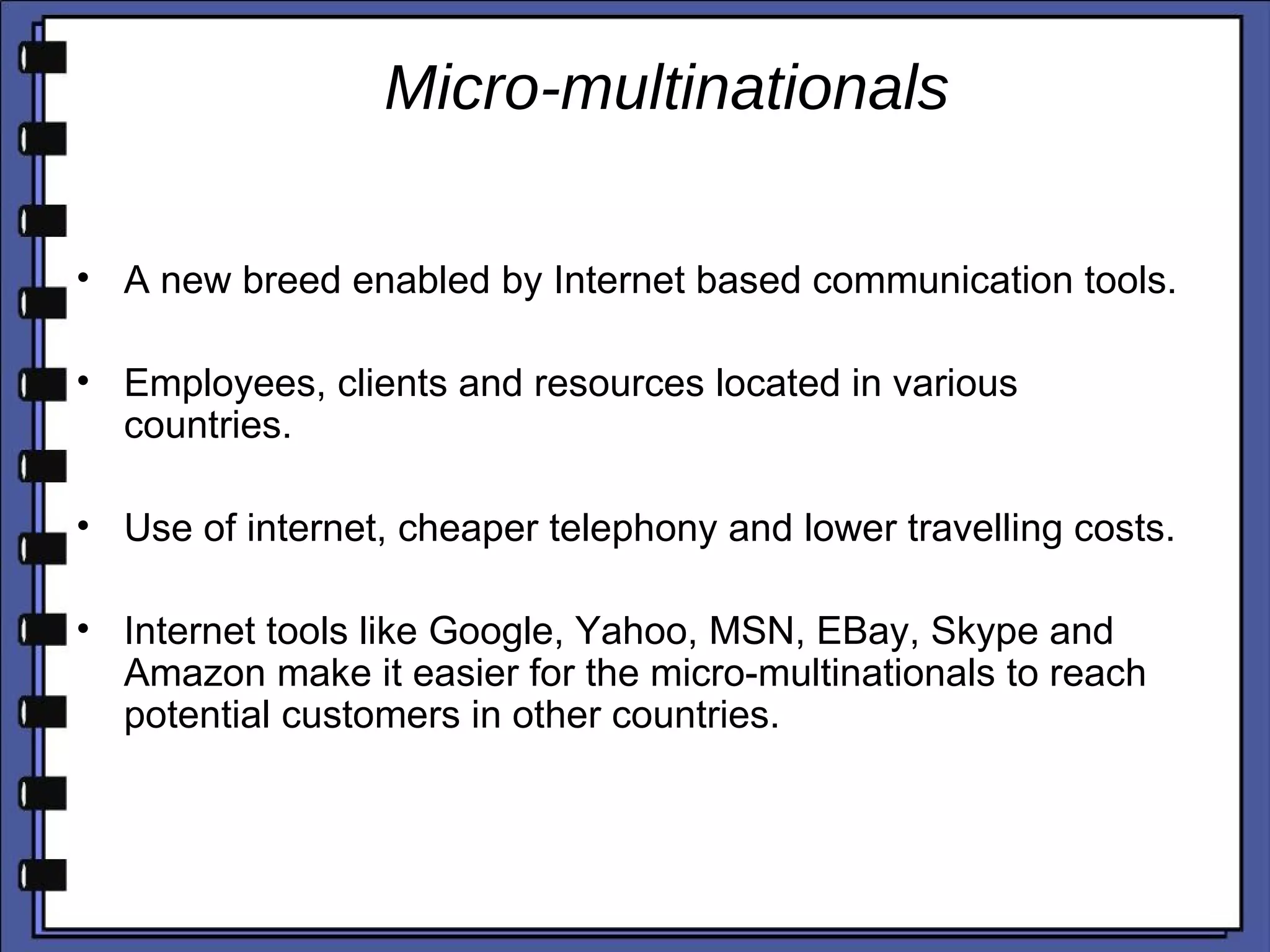 Multi National Companies | PPT