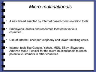 Multi National Companies | PPT