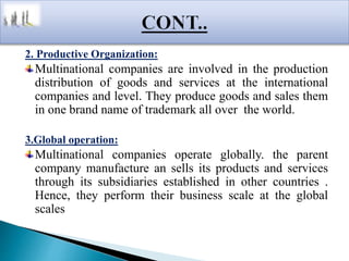 Multinational company | PPTX