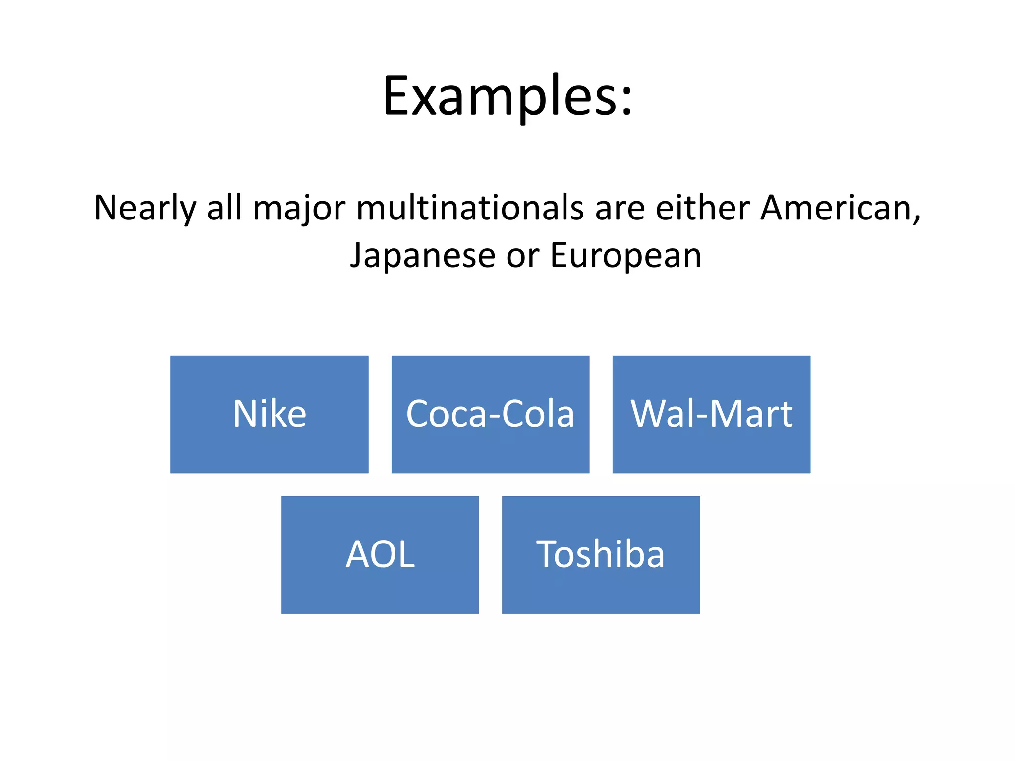 Multinational | PPTX